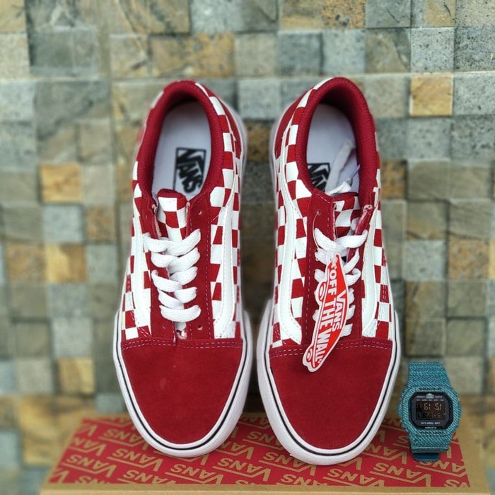 Vans Quadriculado Vermelho Atelier Yuwa Ciao Jp