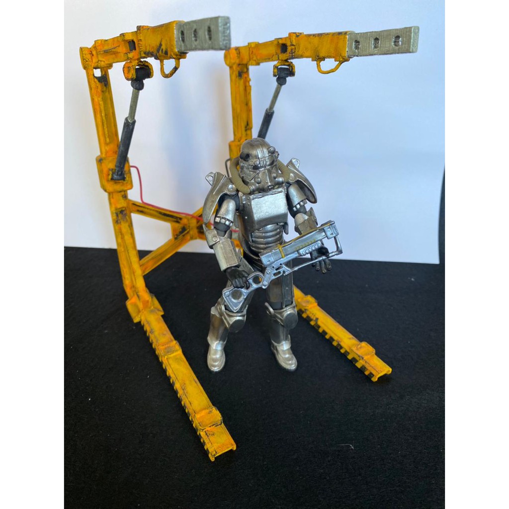 Fallout Power Armor Station + power armor | Shopee Brasil