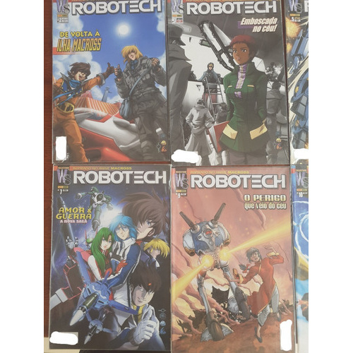 Robotech - Vol. 2 a 12 - Panini - Ensacados - Pronta Entrega ...