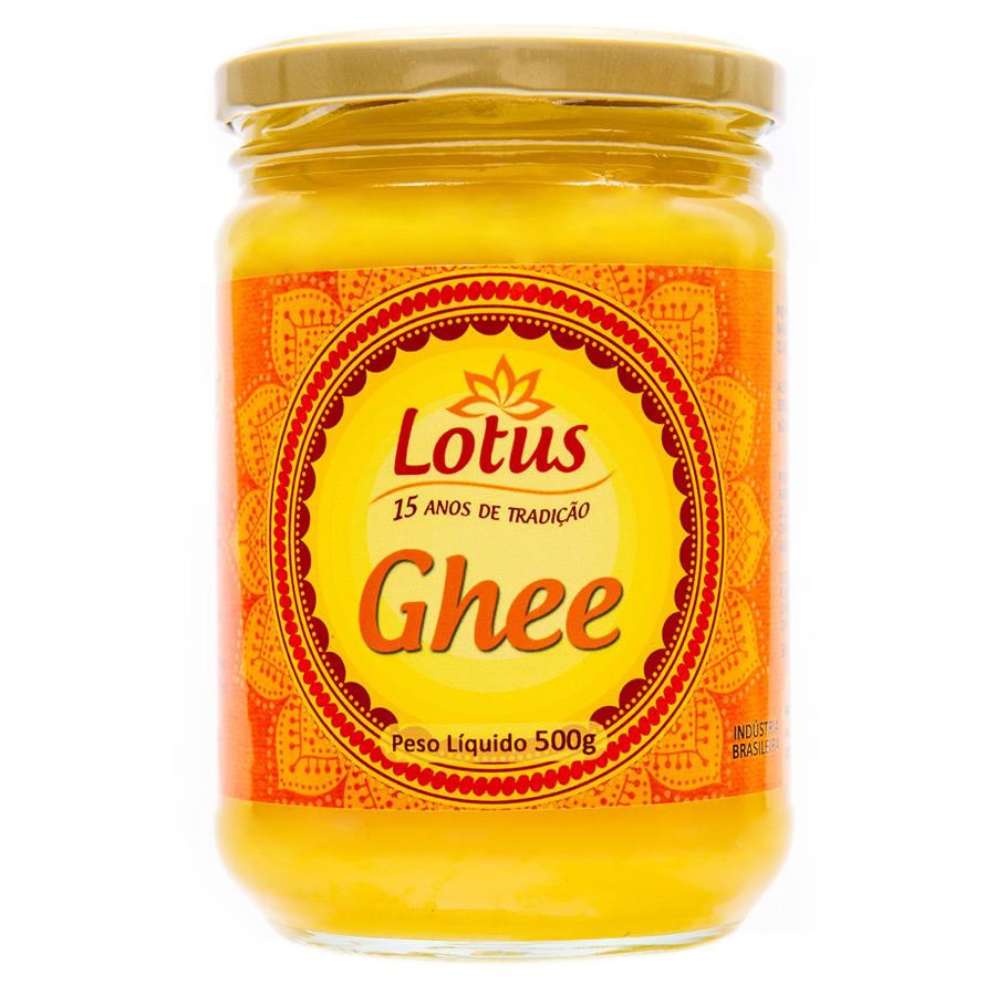 Manteiga Ghee Lotus 500g - Sem Lactose - Tradicional | Shopee Brasil