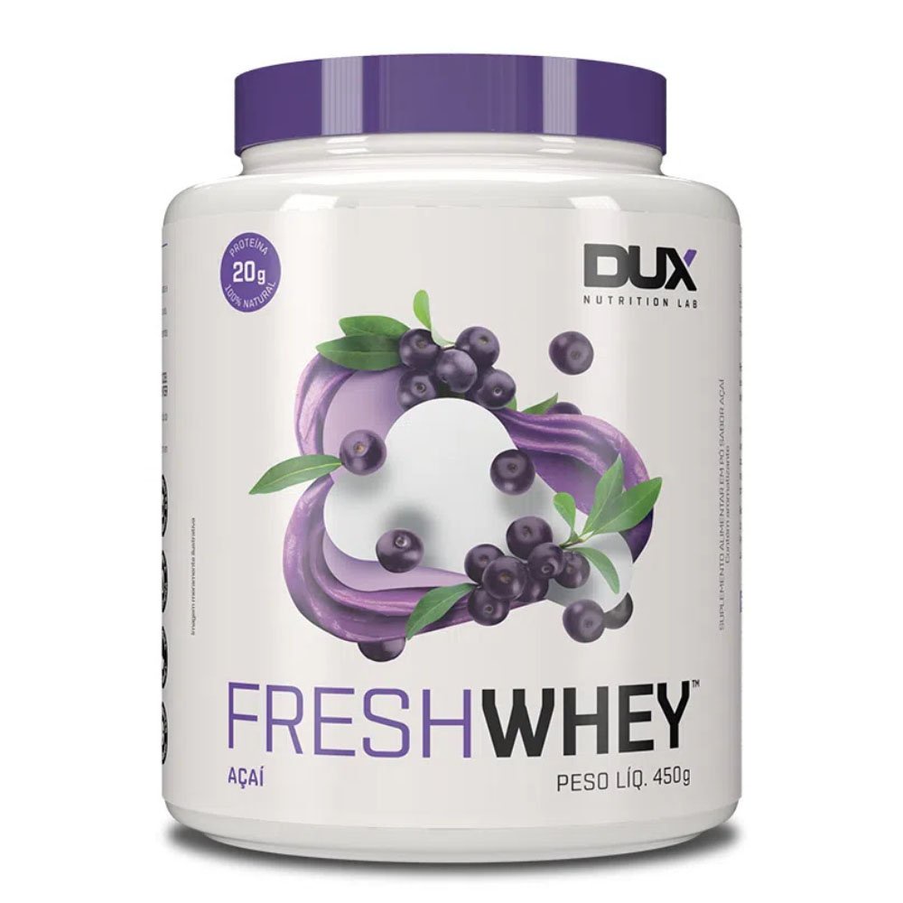 Whey Protein Fresh Whey 450g Dux Nutrition | Shopee Brasil
