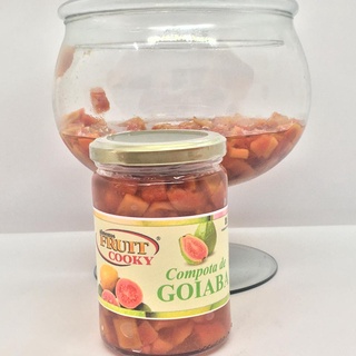 Compota de Goiaba 600g 100% Fruta - Fruit Cooky | Shopee Brasil