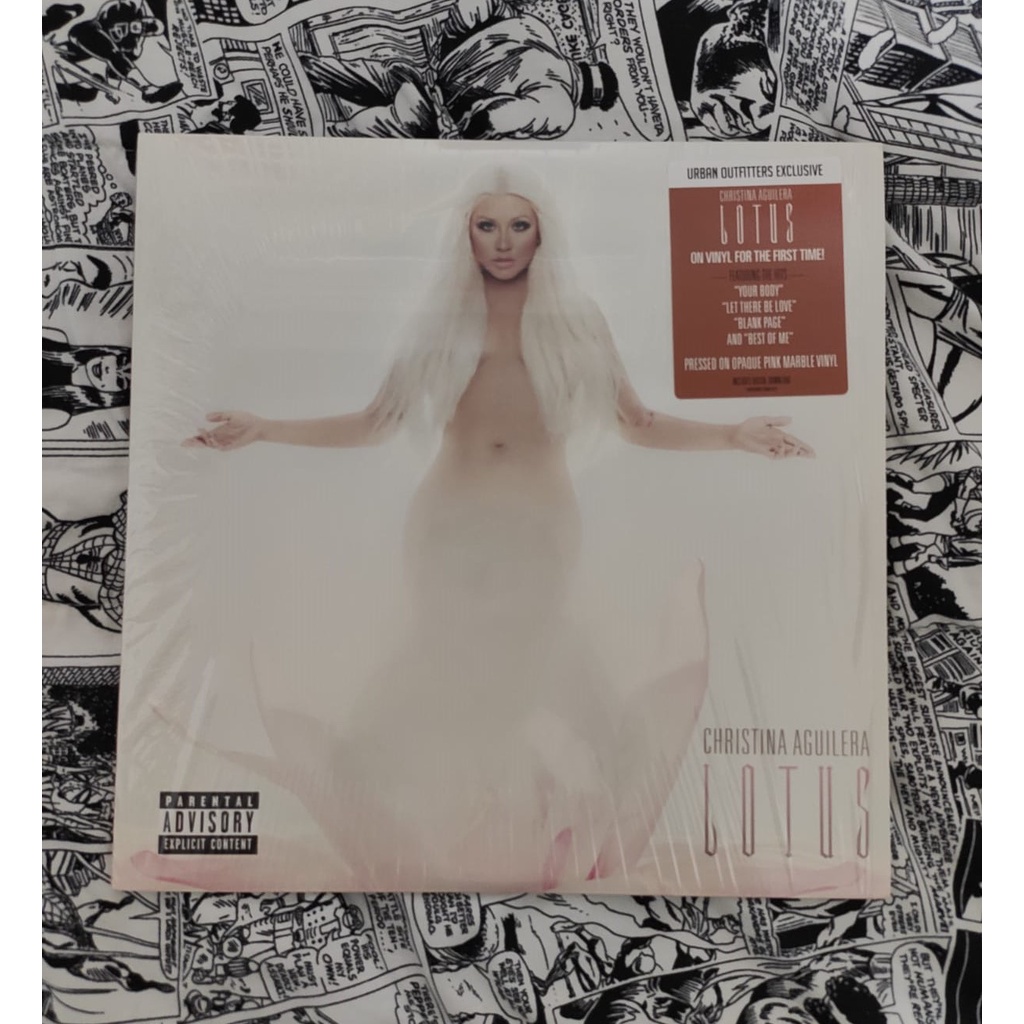 Lp Christina Aguilera Lotus Vinil Raro E Limitado Shopee Brasil