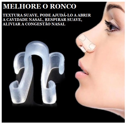 Aparelho Dilatador Nasal Silicone Respire Melhor Anti Ronco | Shopee Brasil
