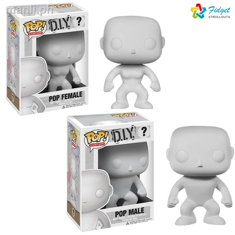 (100% Garantia de Qualidade) Funko Pop! POP MALE ? POP FEMALE ? DIY ...