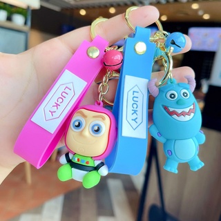 Chaveiro Com Pingente De Desenho Toy Story/Buzz Lightyear/Mike/Wazowski ...