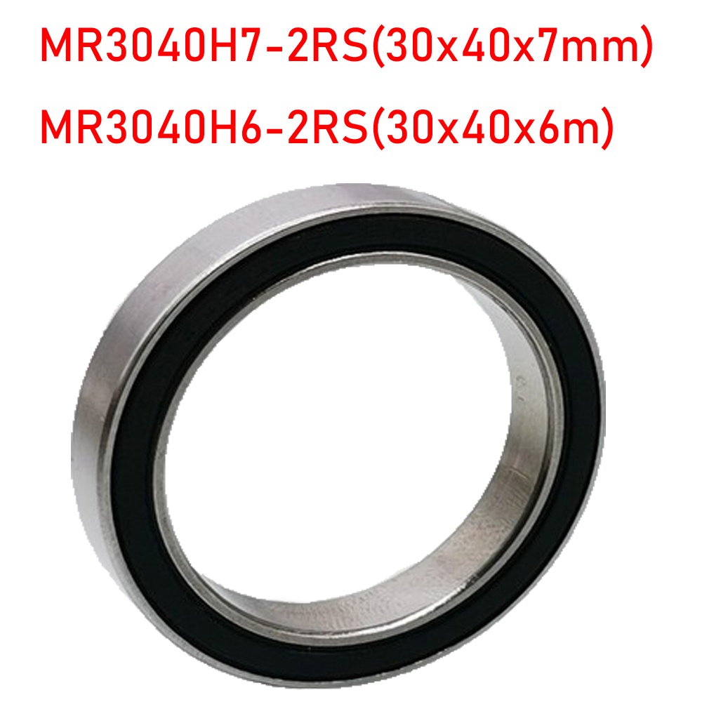 WZZG 1/2pcs 30406 2RS 30x40 X 6 MR3040H7 7mm Dub Parte MR3040H6 2RS ...