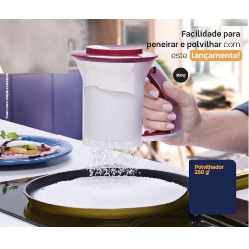 polvilhador tupperware | Shopee Brasil