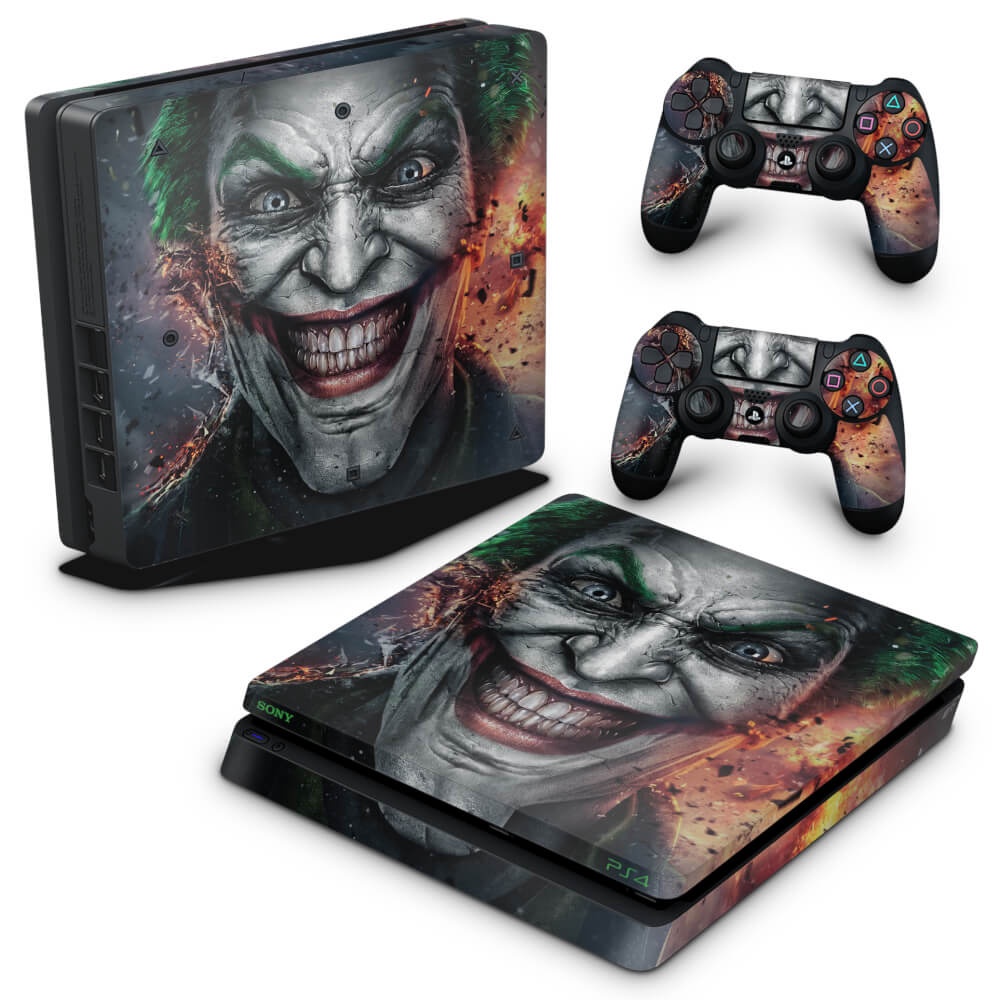 Skin PS4 Slim Adesivo - Coringa Joker | Shopee Brasil