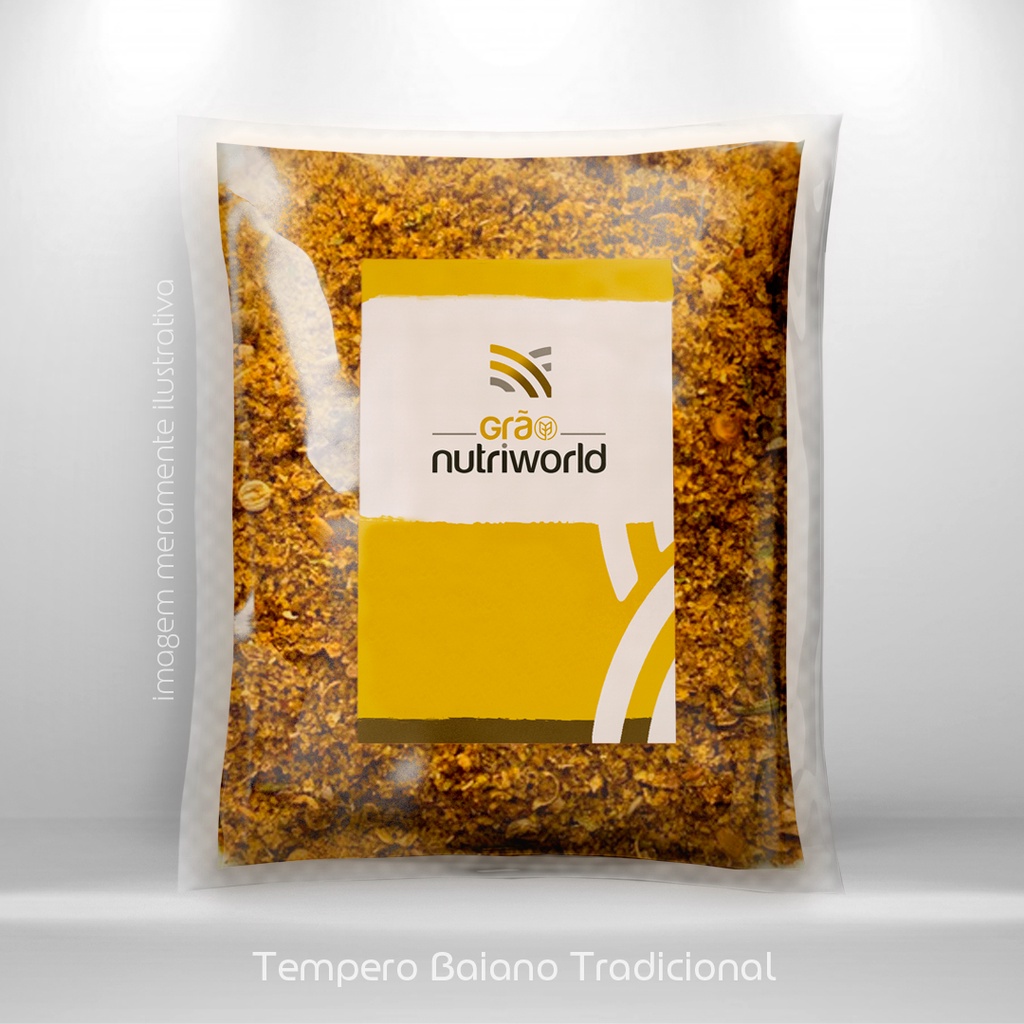 Tempero Baiano Tradicional 250g | Shopee Brasil