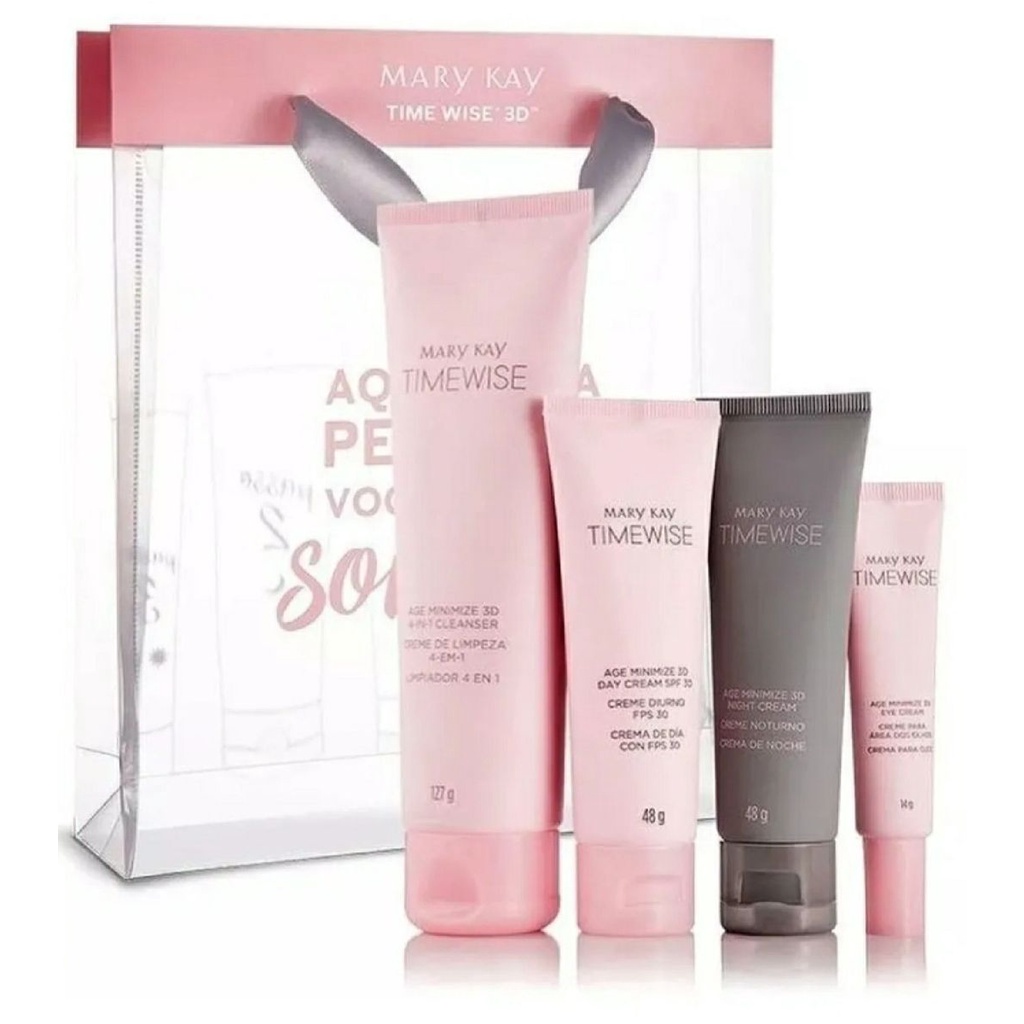 Kit Facial TimeWise 3D Mary Kay | Shopee Brasil