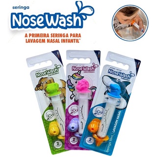 Seringa Lavagem Nasal Nose Wash Kit 3 un | Shopee Brasil