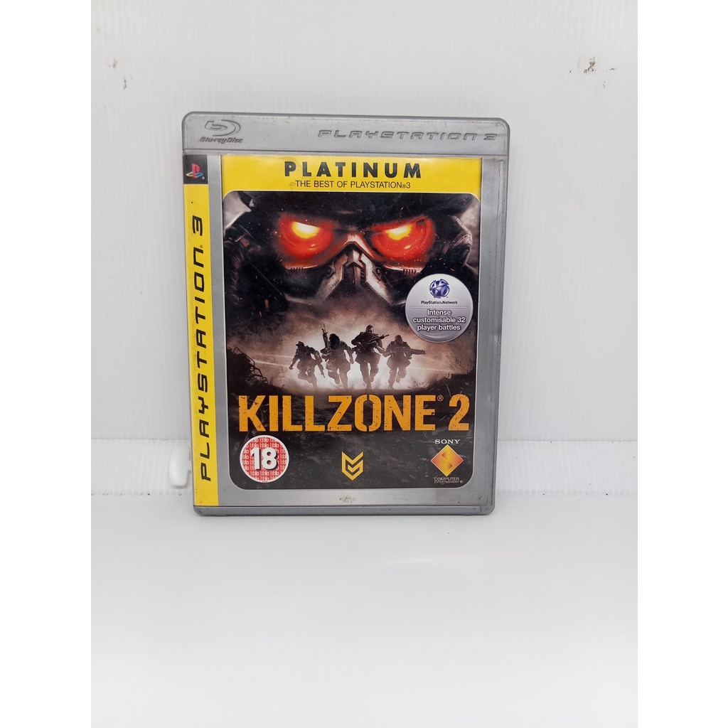Jogo FPS para PS3 Killzone 2 Platinum - Mídia física original usado em bom estado | Shopee Brasil