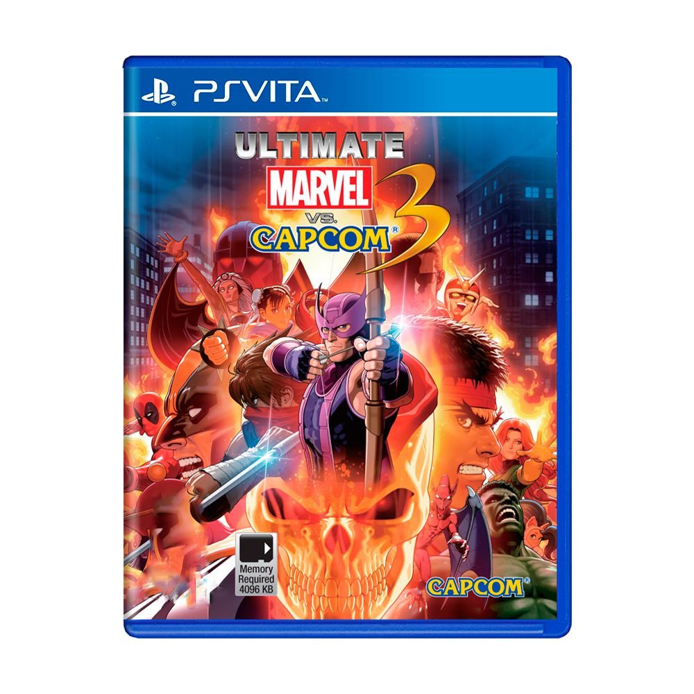 Jogo Ultimate Marvel Vs. Capcom 3 - PS Vita | Shopee Brasil