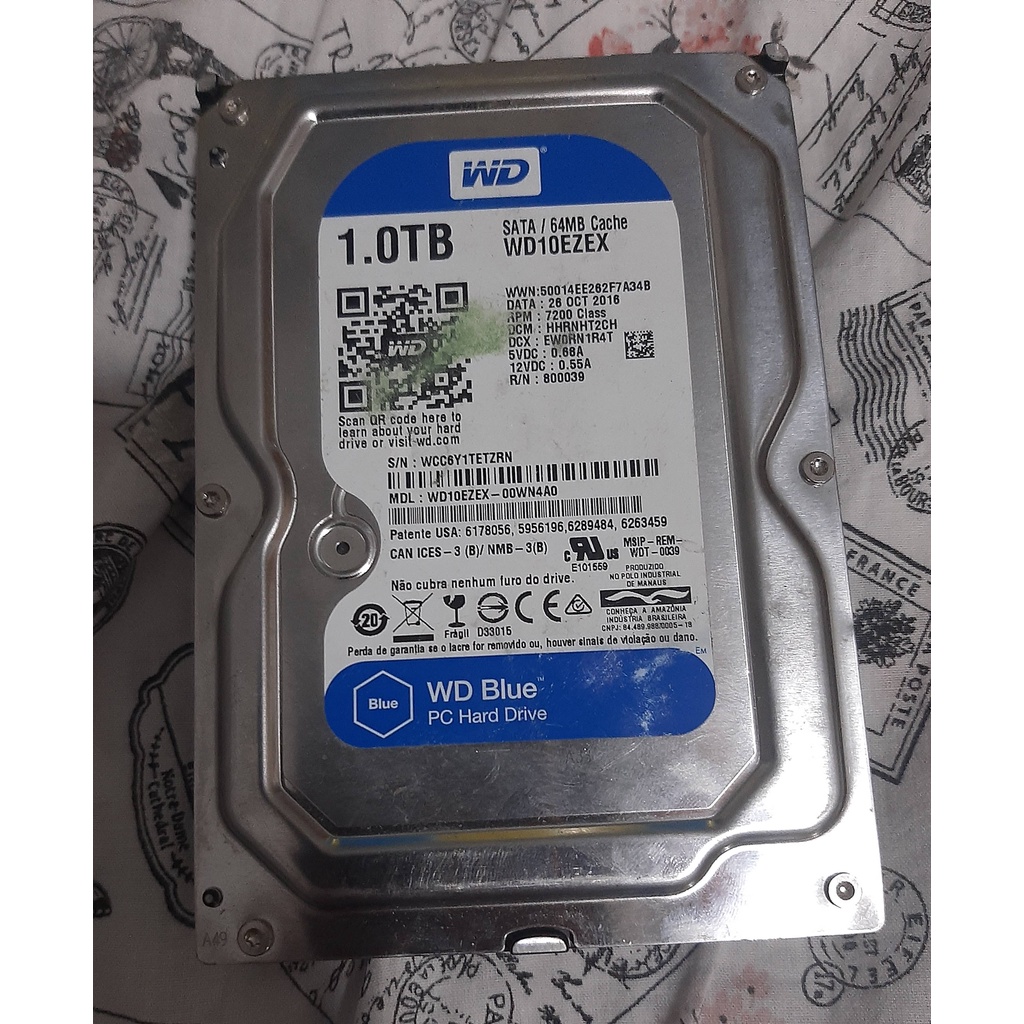 Hd 1tb Blue Western Digital | Shopee Brasil