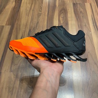 Tenis Adidas Springblade Drive Original Preto Laranja Preto Azul Preto ...