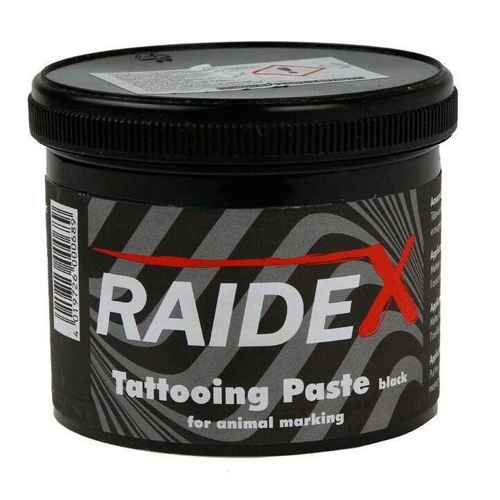 Tinta Para Tatuador Em Pasta Raidex 600g - Preta | Shopee Brasil
