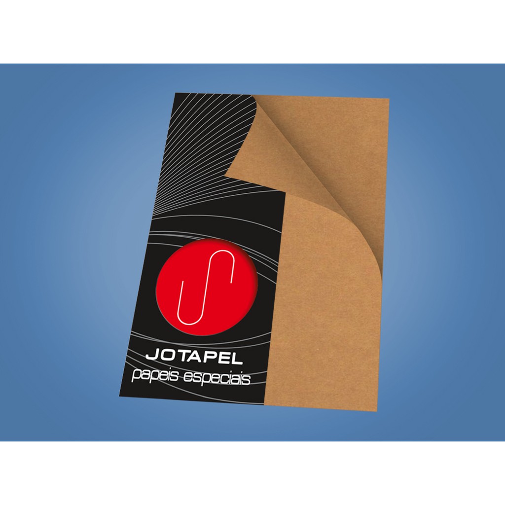 Papel Kraft Natural 180g - A4 c/50fls | Shopee Brasil