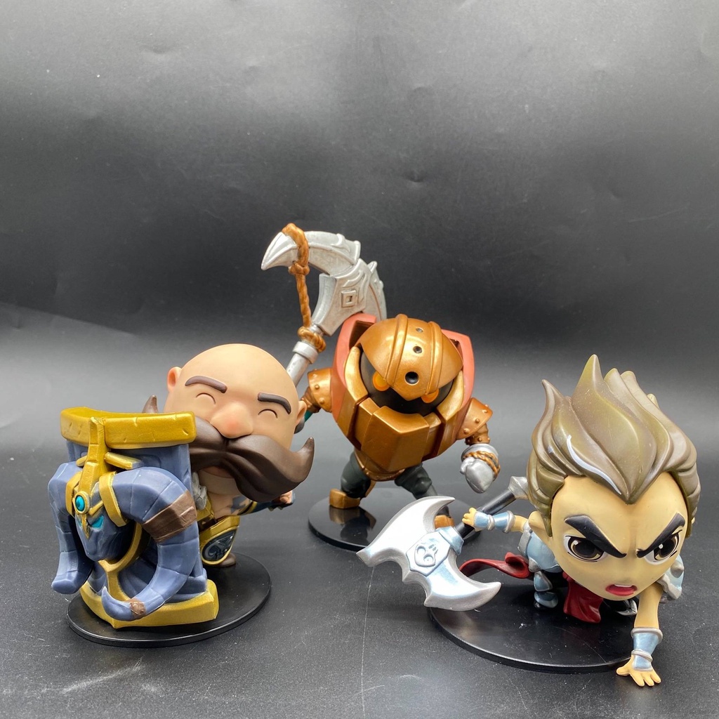 Action Figure LOL League of Legends/Nautilus Darius/Braum/Jinx/Bonecas ...