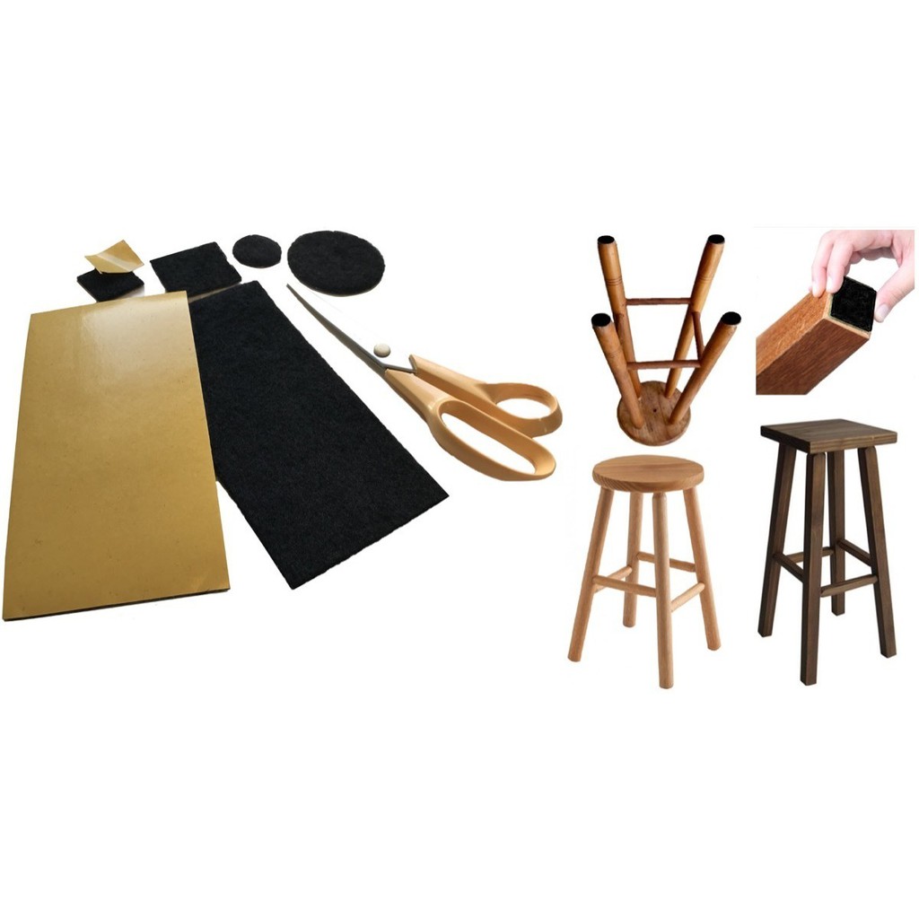 Folha de feltro adesivo / artesanato / feltro moveis / feltro cadeira ...