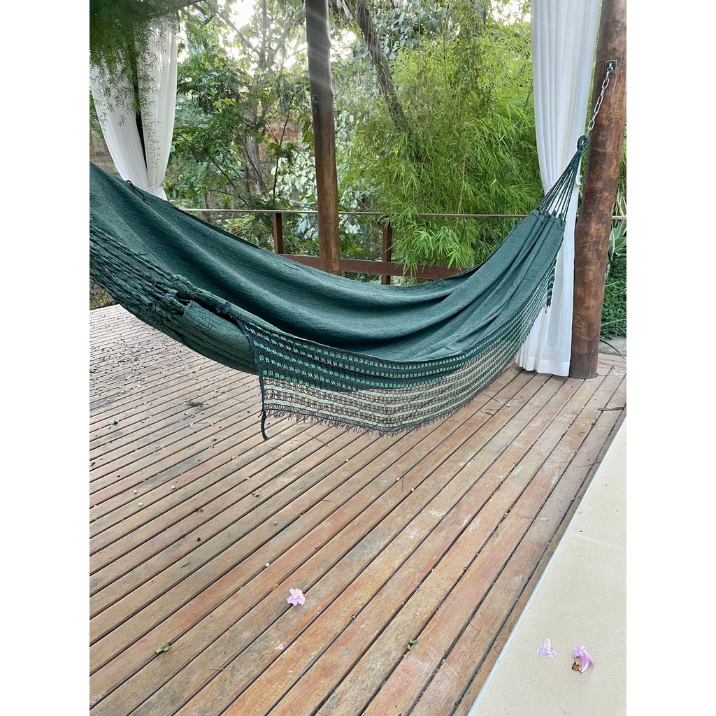 Rede De Descanso Dormir Aconchego Gigante Casal Decorativa - Escorrega ...