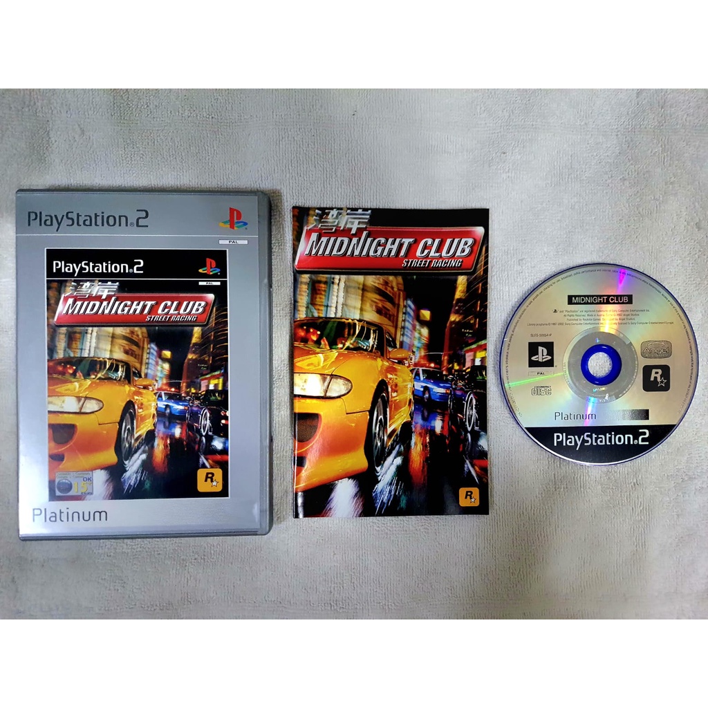 Midnight Club 2 - Playstation 2 - Incompleto - Original - Play 2 - Ps2 ...