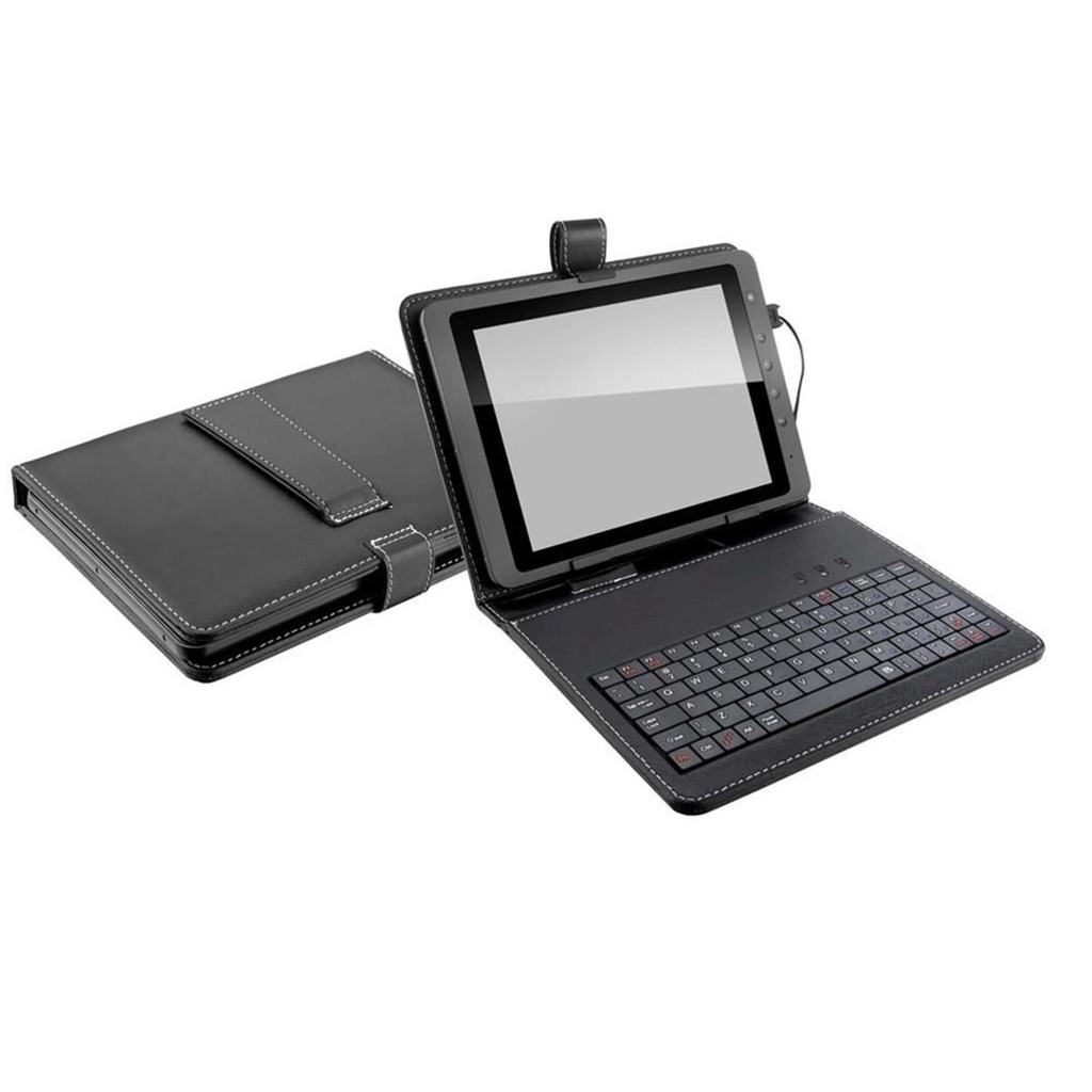 Capa Case com Teclado para Tablet 7 Polegadas Conexão USB Tipo C Preto ...