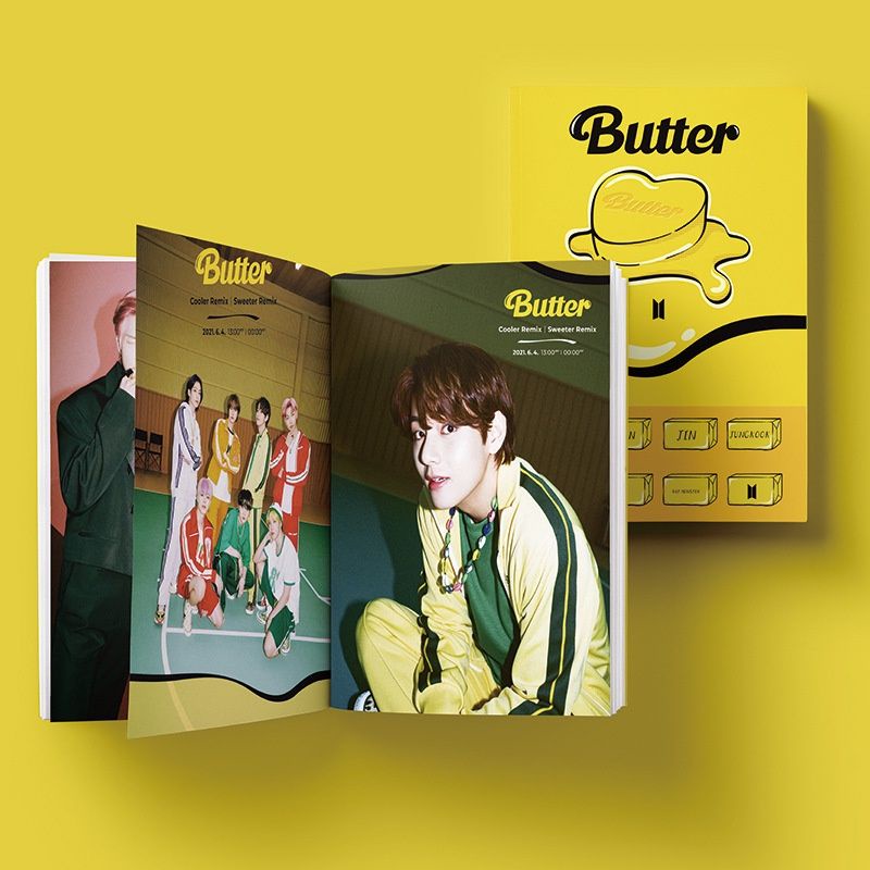 Mini Livro de Fotos BTS Butter | KPOP BTS Mini Photo Album Book ...