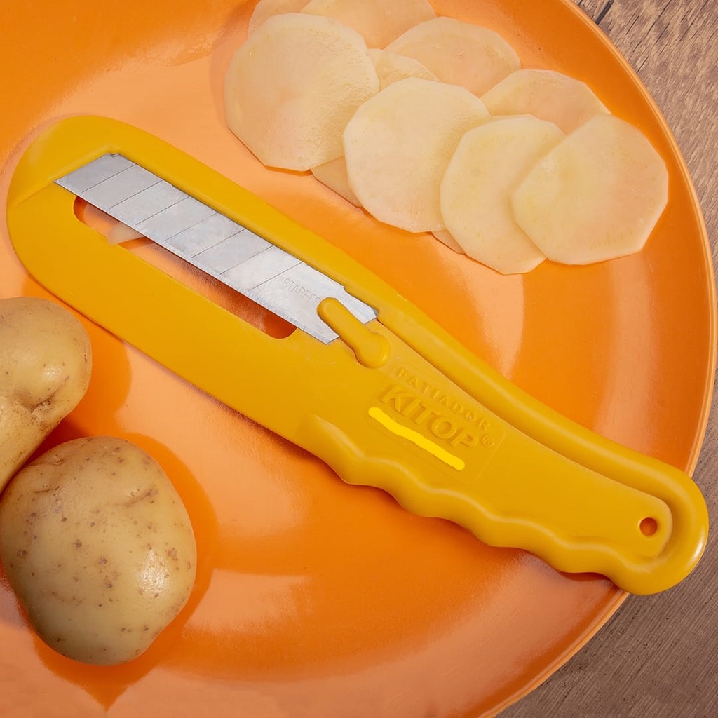 Picador de Legumes Kitop Corte Uniforme Funcional Fatia Descasca ...