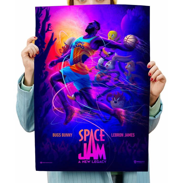 Space Jam 2 Poster Adesivo A3 (29,7x42cm) | Shopee Brasil