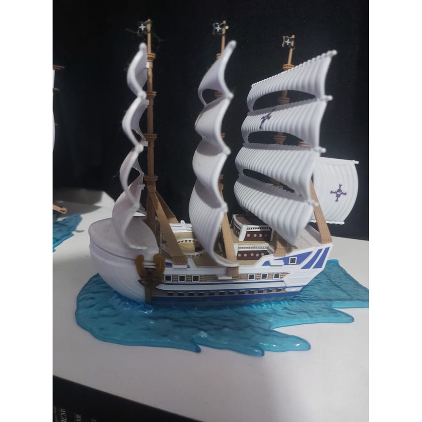 action figure - one piece barco moby dick | Shopee Brasil
