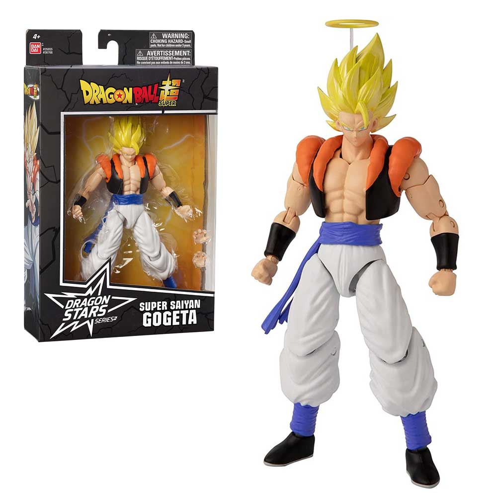 BANDAI Dragon Ball Dragon Stars Saiyan Gogeta Action Figure | Shopee Brasil