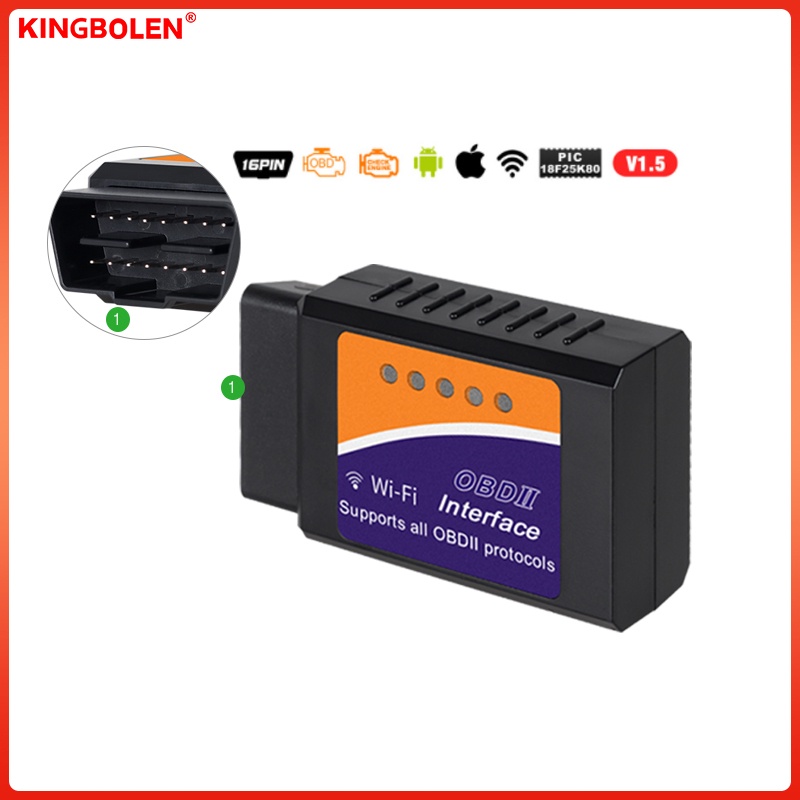 ELM 327 Obd2 Pic18f25k80 Wifi Elm327 Obd II Leitor De C digo De Carro