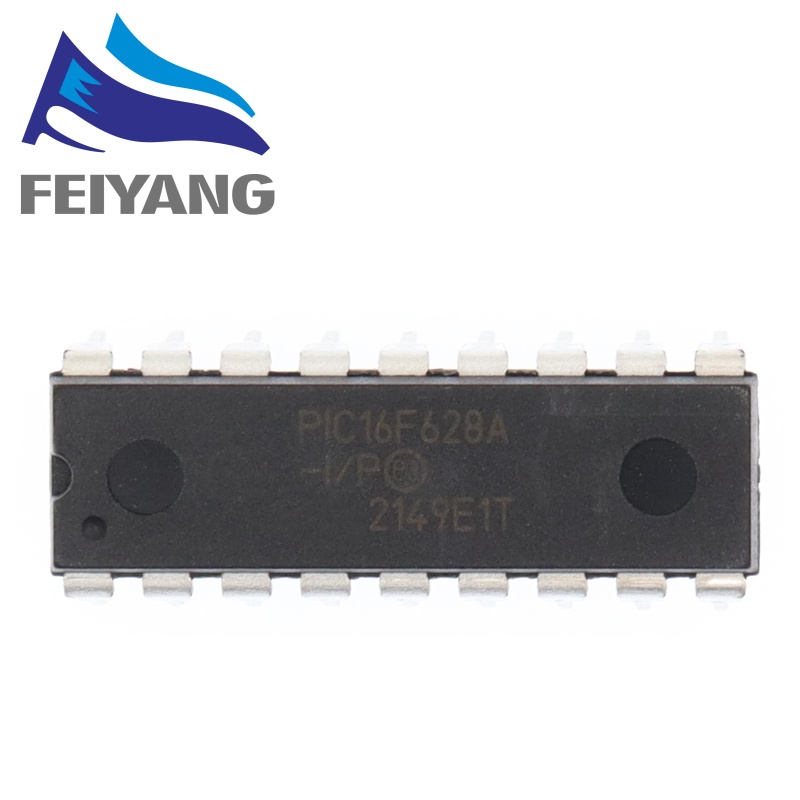 Pic16F628A-I / P Dip-18 Pic16F628A Pic16F628 16f628 Flash-Basad, 8-bit ...