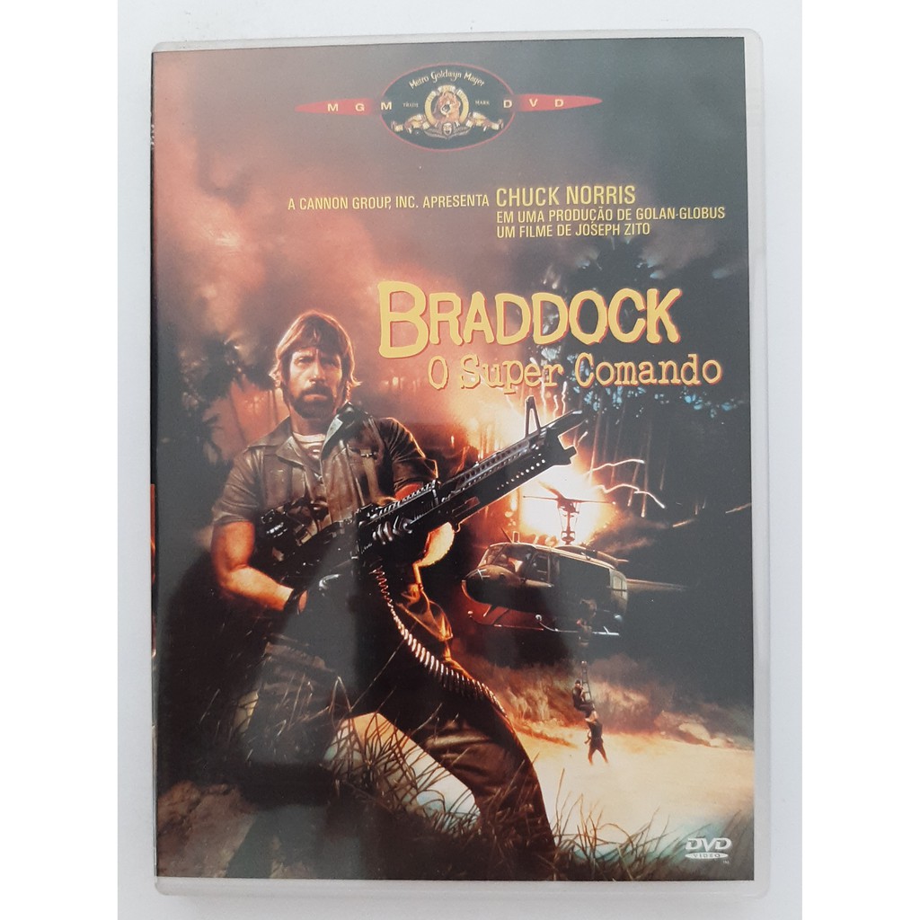 DVD Braddock O Super Comando | Shopee Brasil