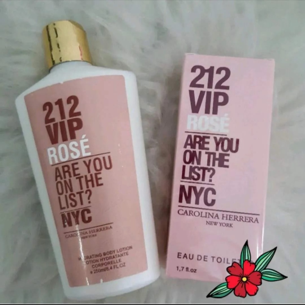 KIT Hidratante corporal + PERFUME TWO ON TWO ROSE 250 ML! - Desconto no ...