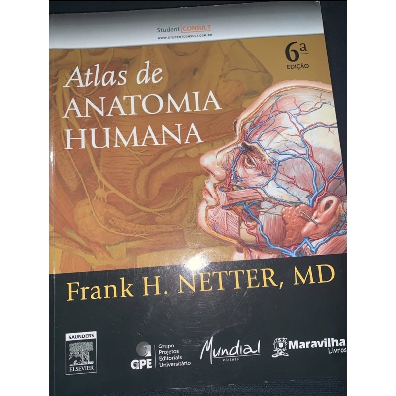 Livro Atlas De Anatomia Humana Shopee Brasil