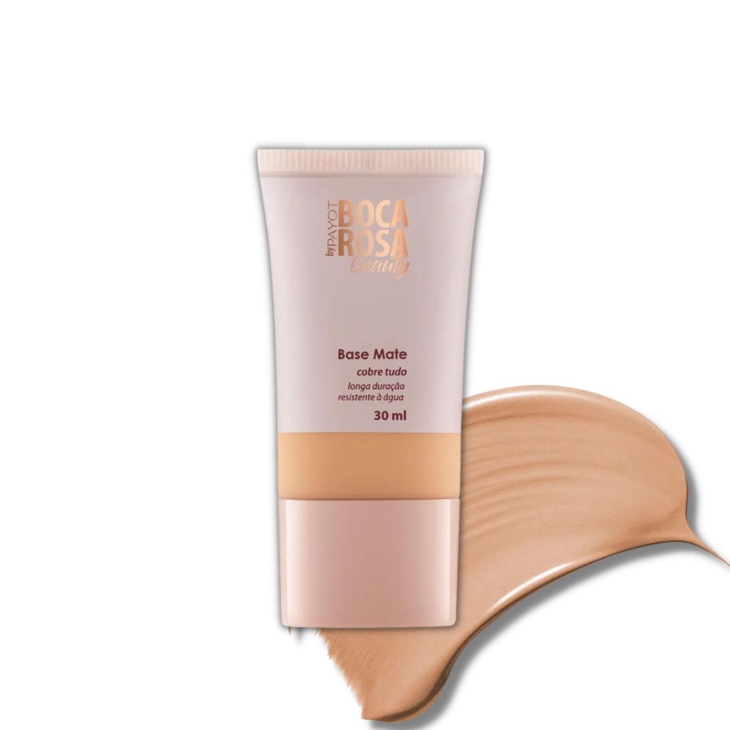 Base Boca Rosa nova embalagem, alta cobertura | Shopee Brasil