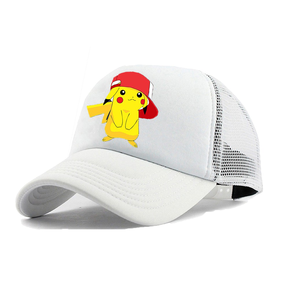 Boné Tkn Telinha Pikachu Pokémon | Shopee Brasil