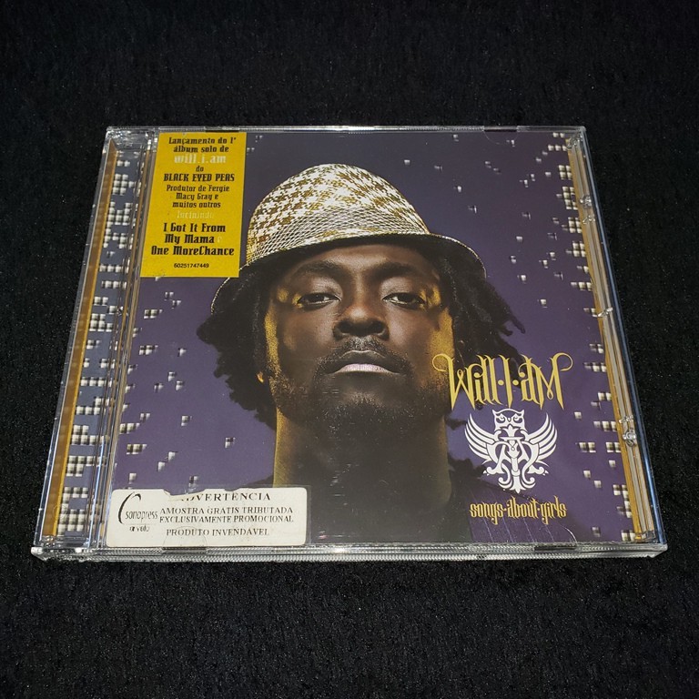 CD Will.I.Am: Songs About Girls (Promo nacional AA20000) | Shopee Brasil