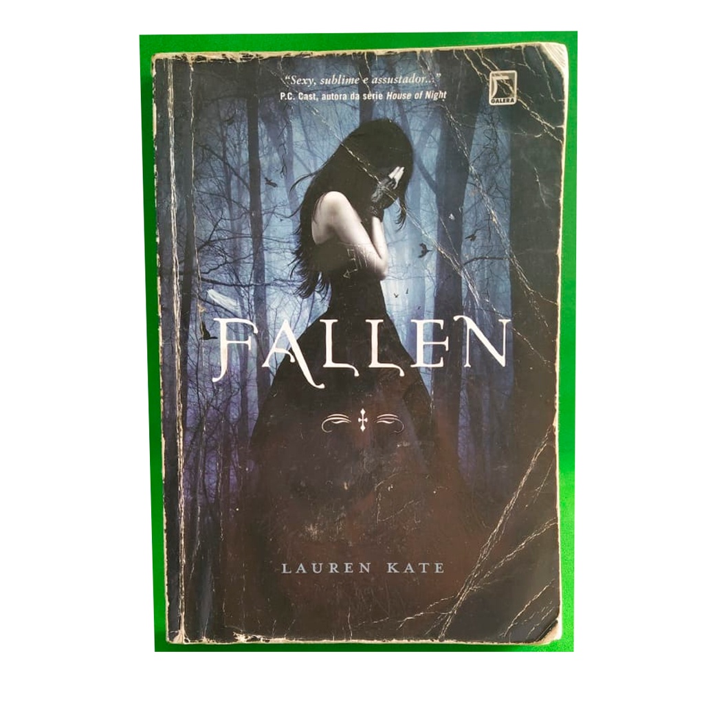 Livro: Fallen escritora Lauren Kate | Sebo | Shopee Brasil