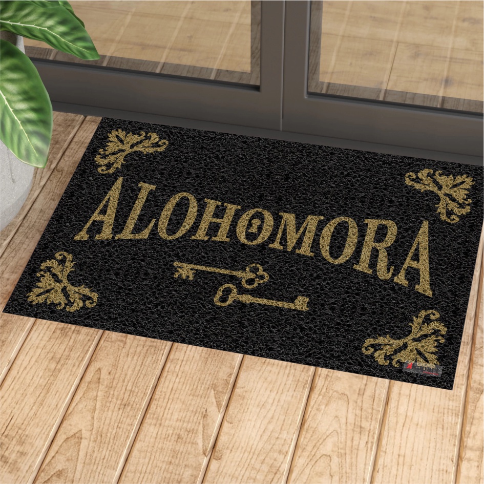 Tapete Capacho Personalizado Alohomora (Mod 3) 60x40 | Shopee Brasil