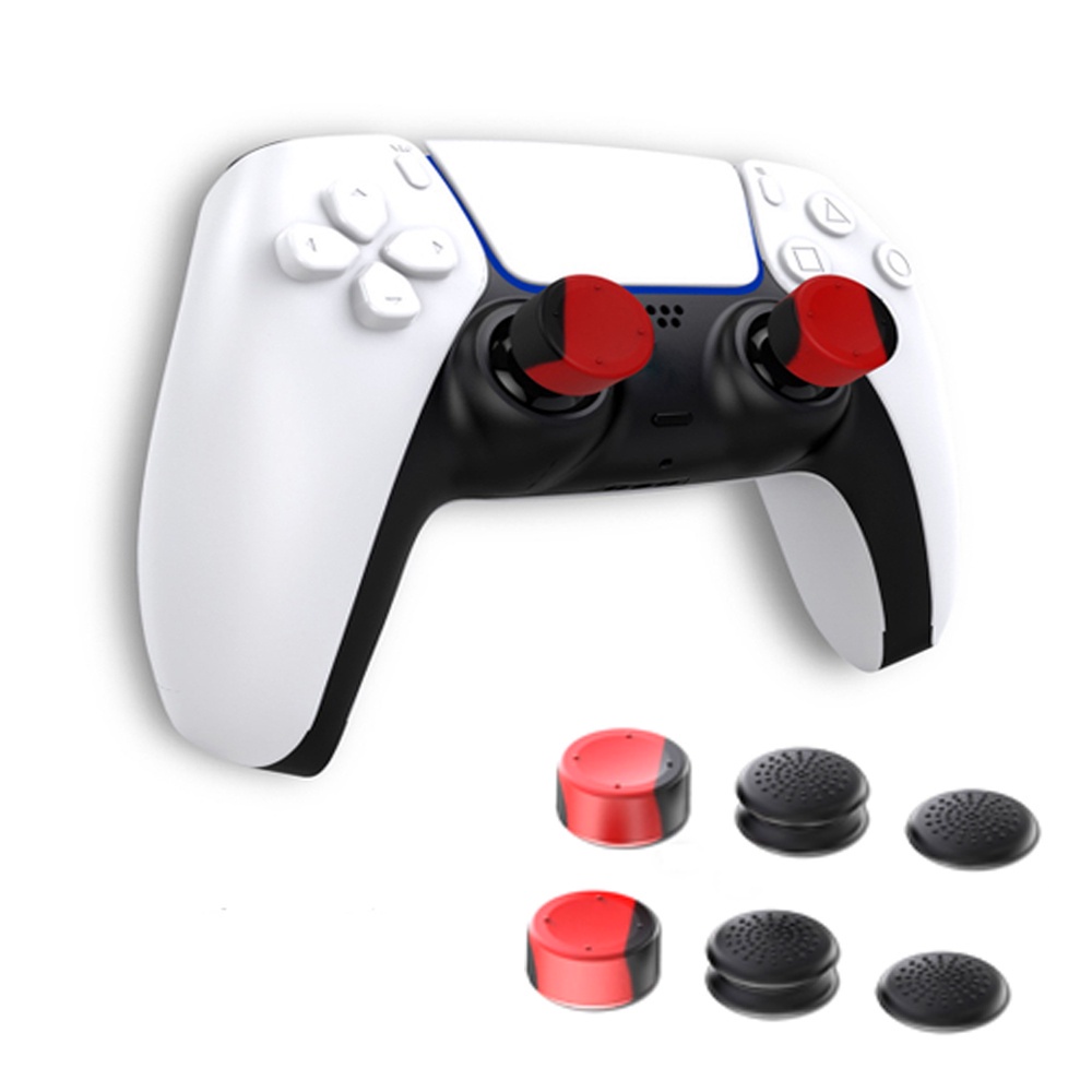 Kit 3 Pares Grip Analogico Protecao Para Controle Playstation 5 Ps5 ...