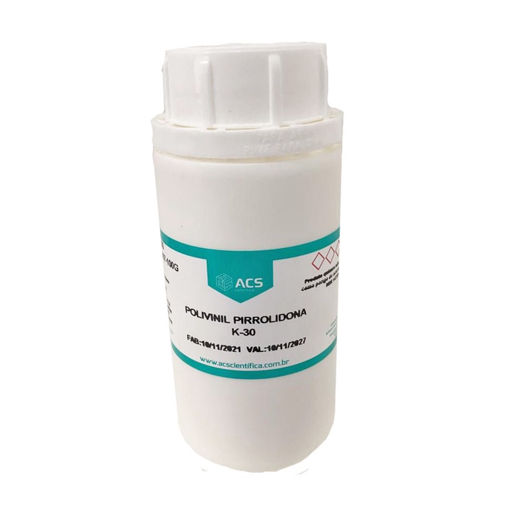 Polivinil Pirrolidona PVP K-30 100g | Shopee Brasil