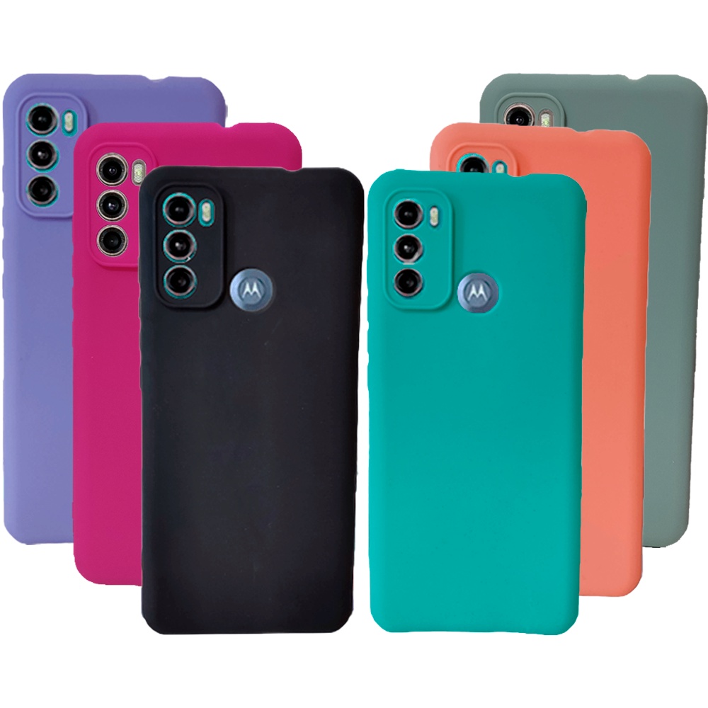 Capa Capinha Case Silicone Aveludada Motorola Moto G60s | Shopee Brasil