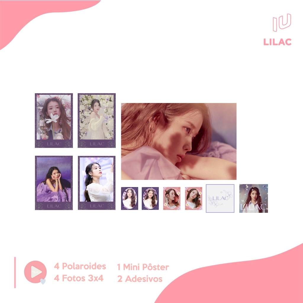 Kit IU 'Lilac' | Shopee Brasil