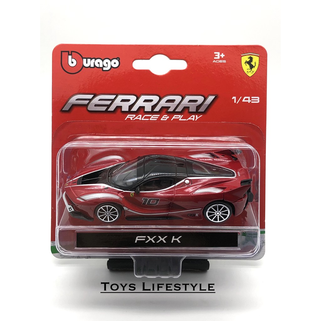 Bburago Diecast - Ferrari FXX K 1: 43 (Ferrari Serie Blister) | Shopee Brasil