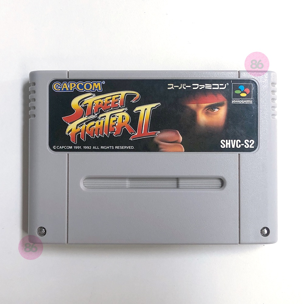 Street Fighter 2 SHVC-S2 JPN Super Famicom Nintendo Snes Original | Shopee Brasil