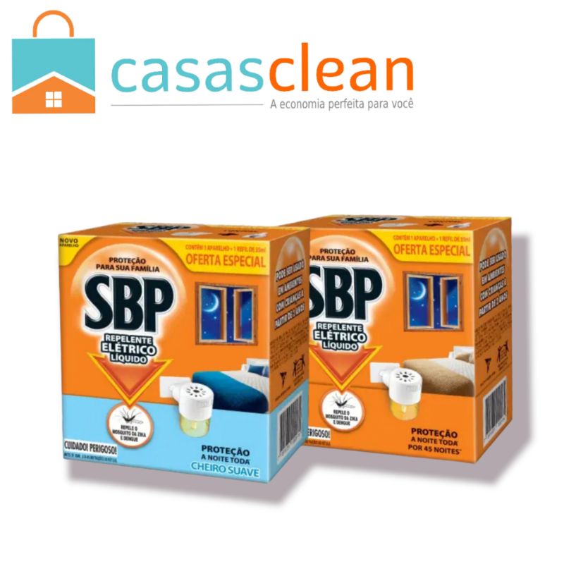 Repelente Sbp Automático Sbp Frasco 250ml Refil Citronela - Mata ...