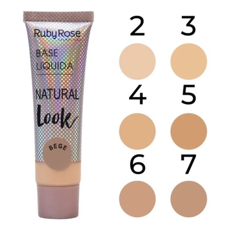 base natural look • Ruby Rose | Shopee Brasil